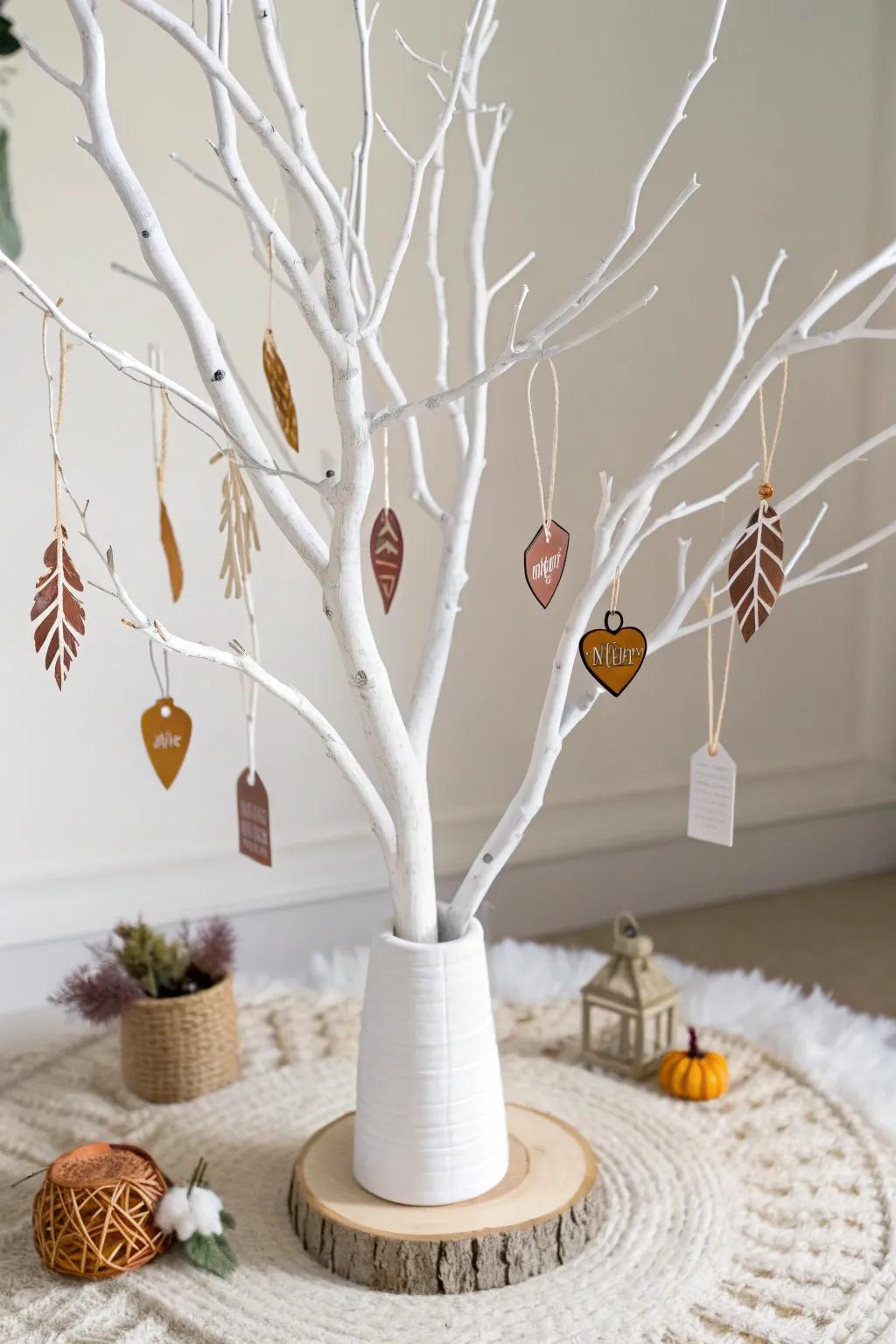 Unique Styles of Gratitude Trees to Try This Year - Pines & Paint