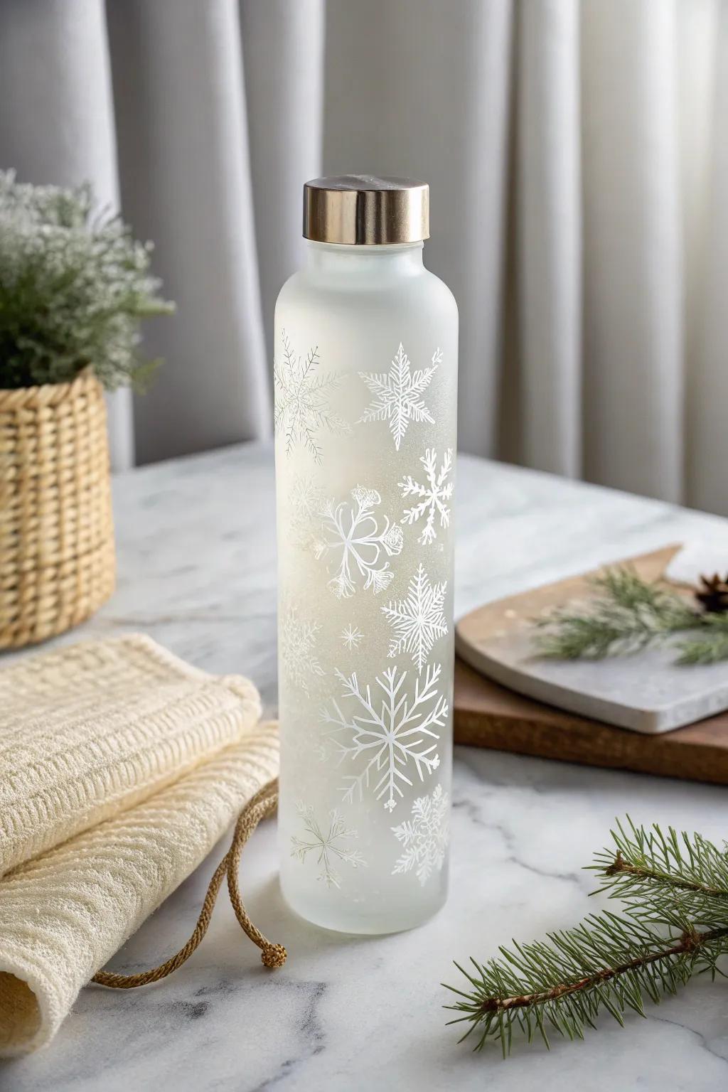 Engraving Styles for Personalized Water Bottles - Pines & Paint