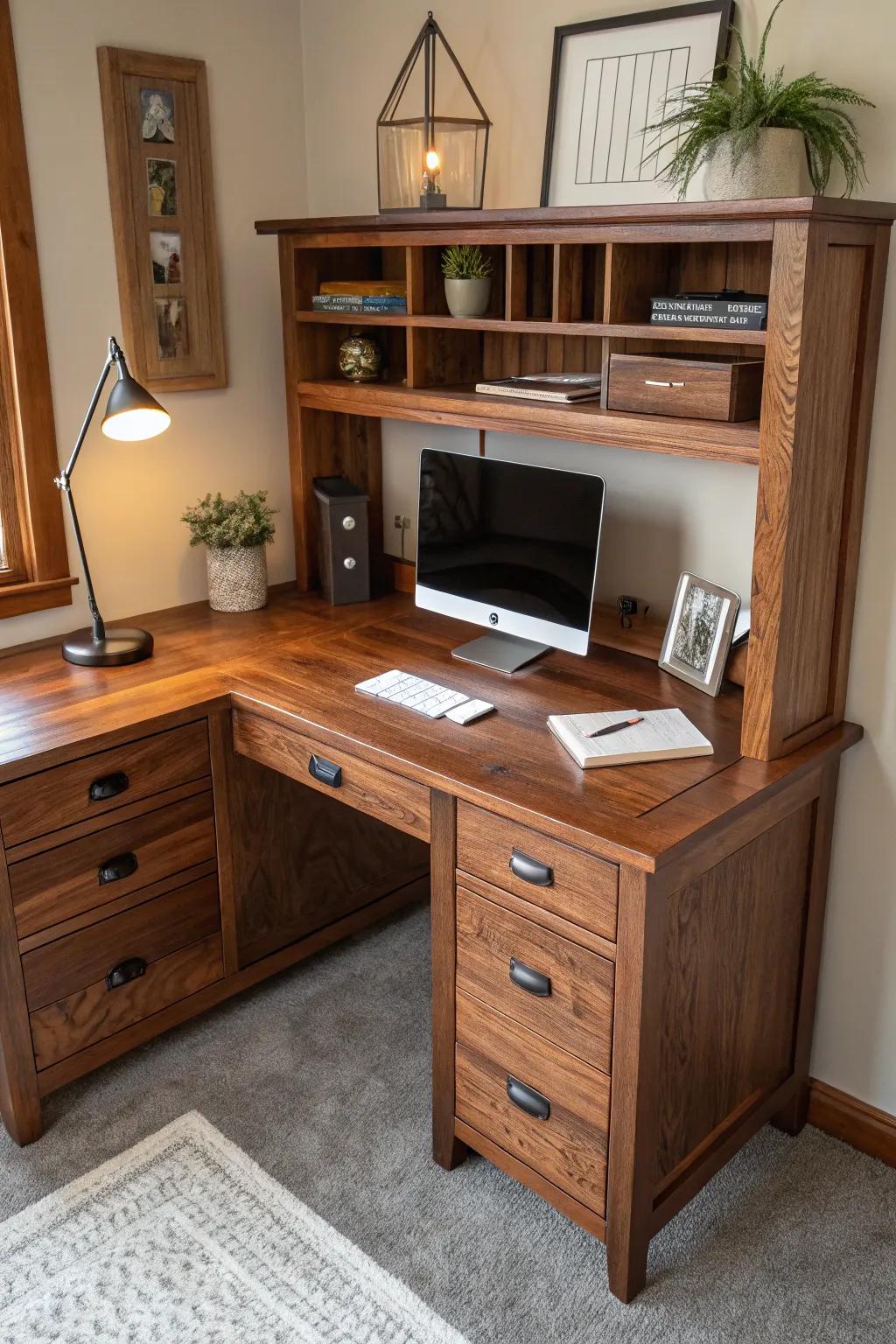 Trendy Styles for DIY Computer Desks - Pines & Paint