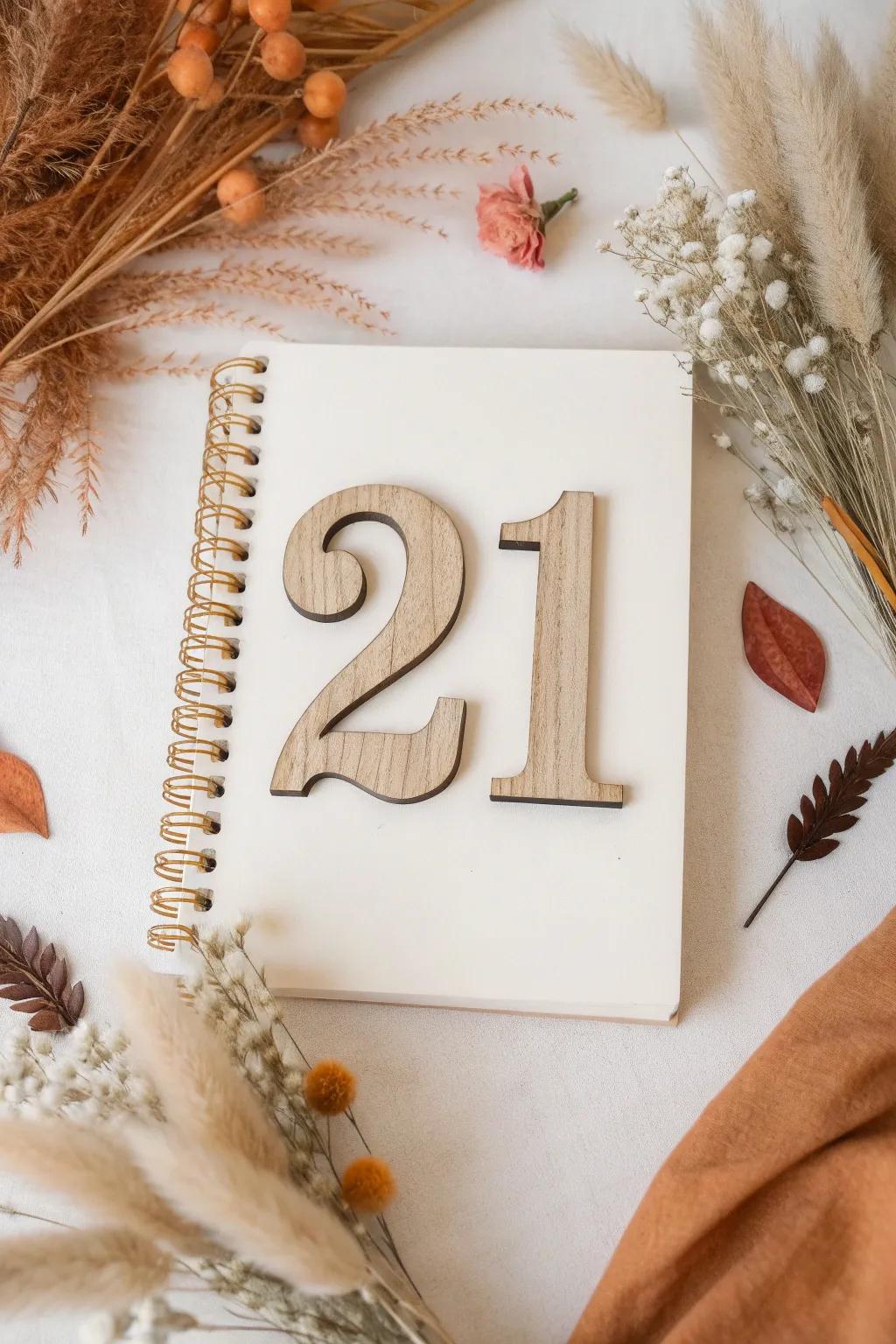 Chic Scrapbook Styles for Celebrating 21st Birthdays - Pines & Paint