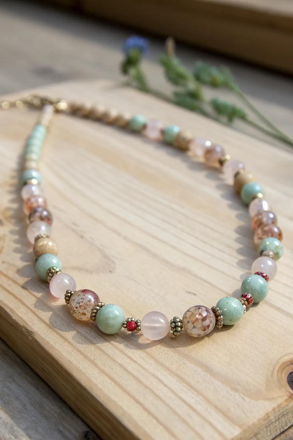 Chic Ways to Style Glass Beaded Necklaces - Pines & Paint