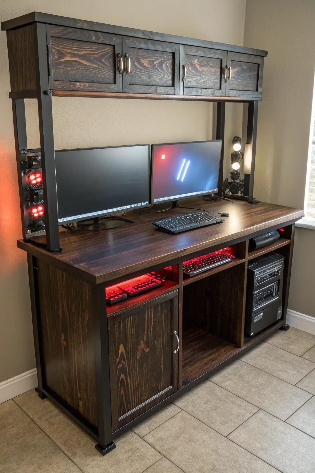 Trendy Styles for DIY Computer Desks - Pines & Paint