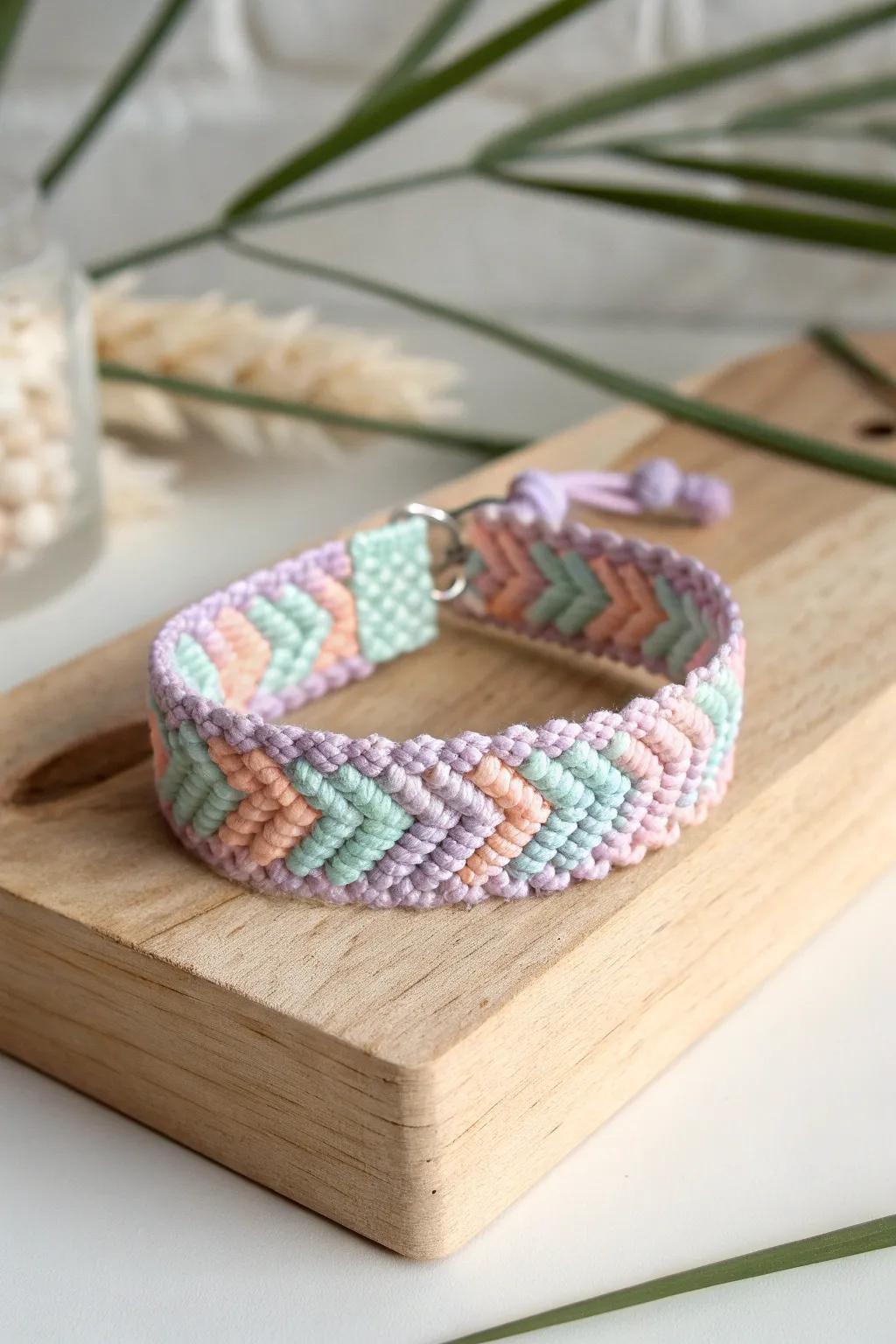 Chevron Bracelet Color Combinations & Style - Pines & Paint