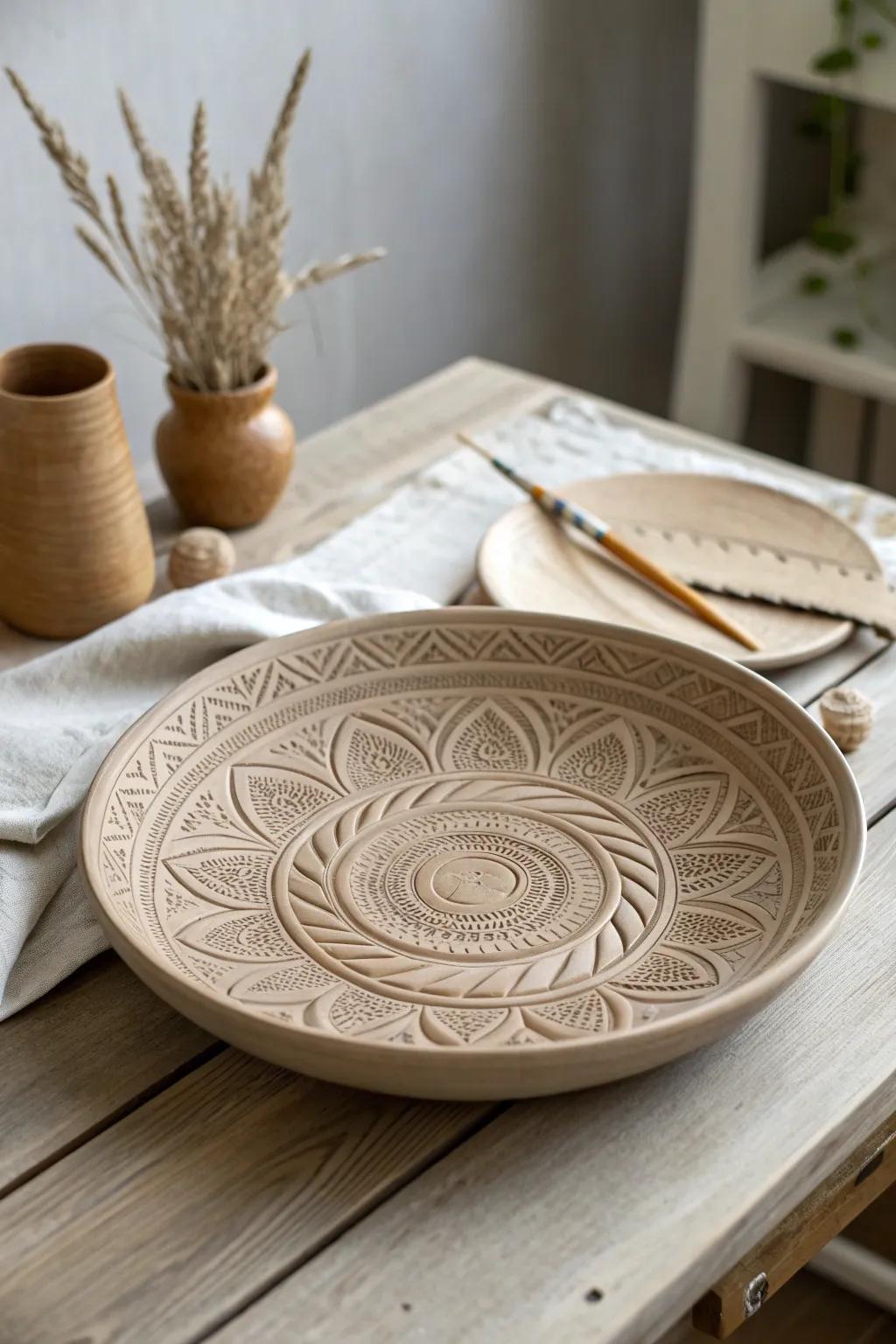 Stylish Ways to Use Texture Clay Patterns - Pines & Paint