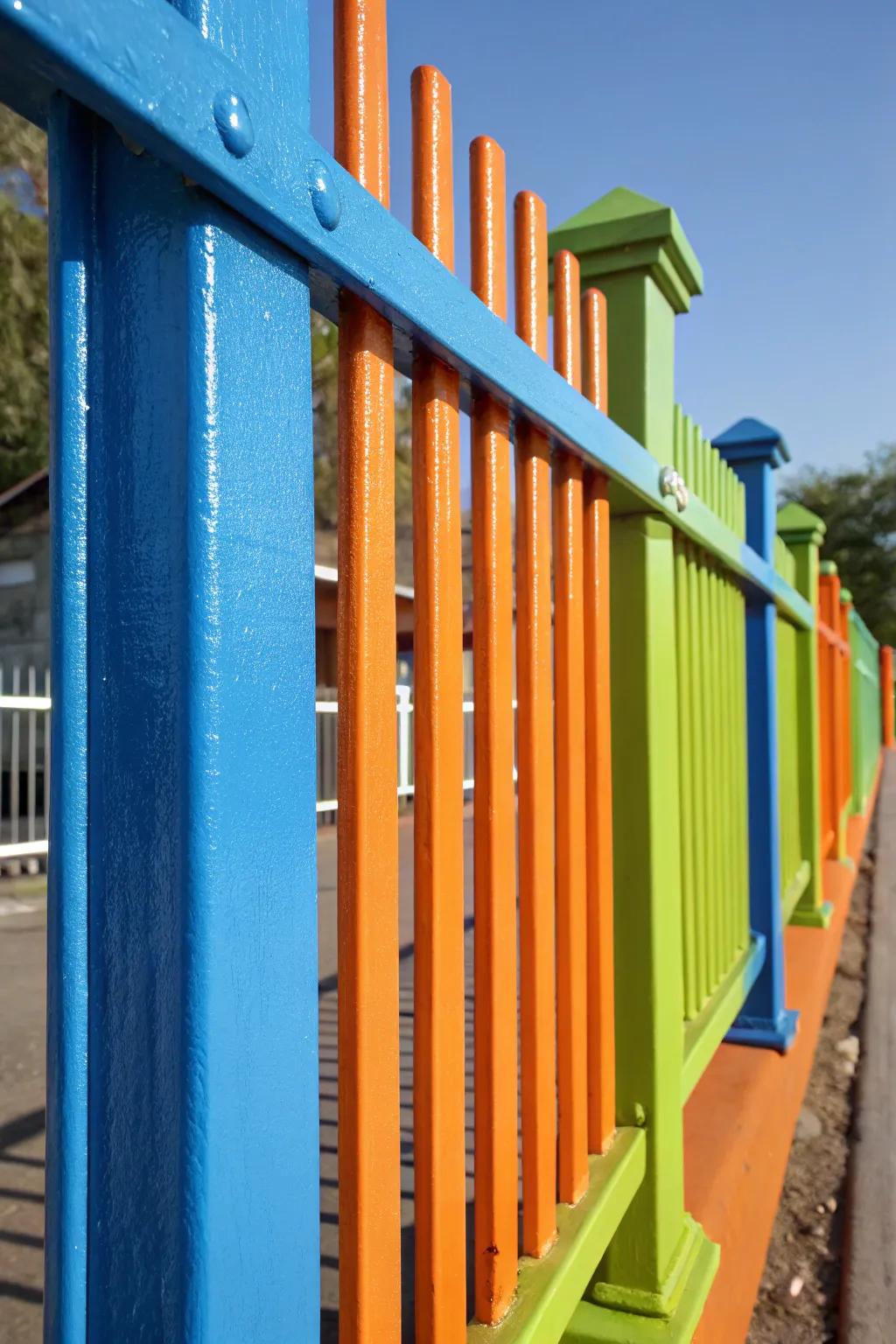 Distinctive Styles for Square Tubing Fences - Pines & Paint