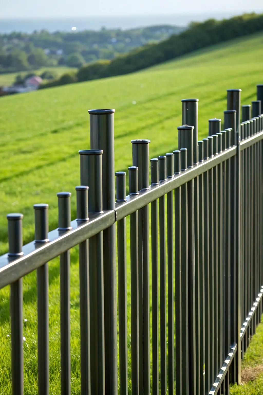 Distinctive Styles for Square Tubing Fences - Pines & Paint