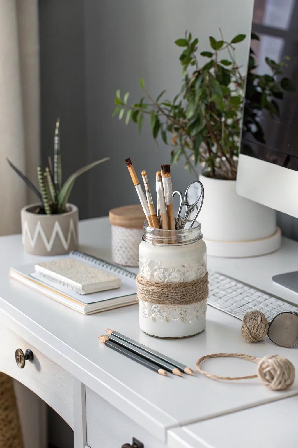 Stylish Ways to Organize Your School Desk - Pines & Paint