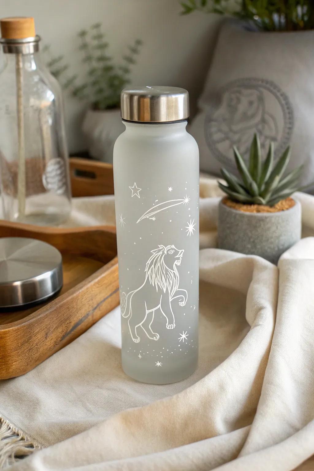 Engraving Styles for Personalized Water Bottles - Pines & Paint